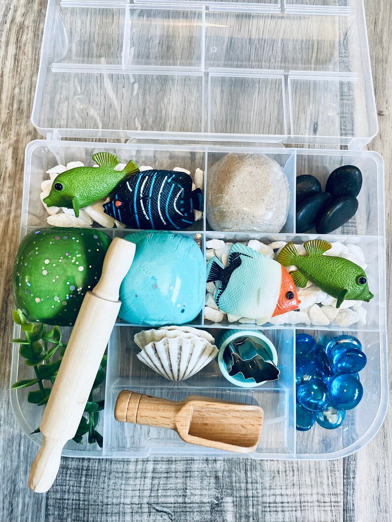 Dreaming of the Sea Sensory Kit, Sensory Play, Ocean Sensory Kit, Kids ...