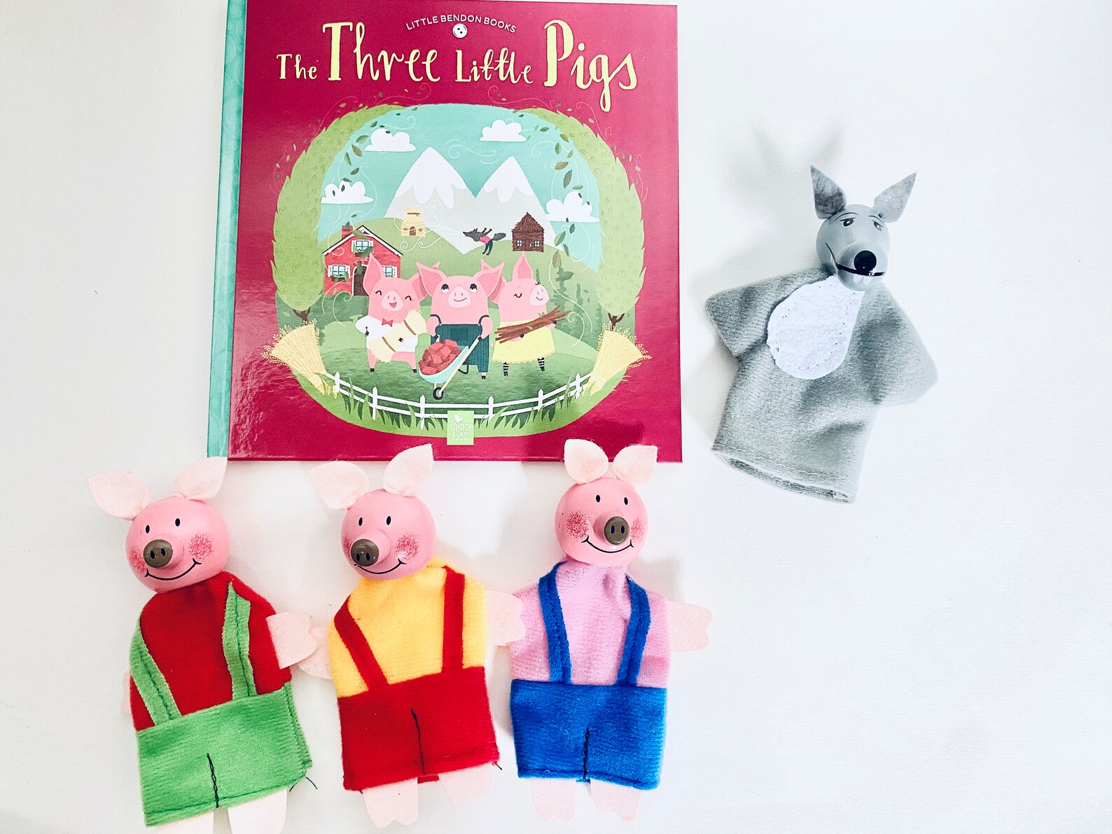 The Three Little Pigs Sensory Play Kit Kids Busy Box Sensory - Etsy