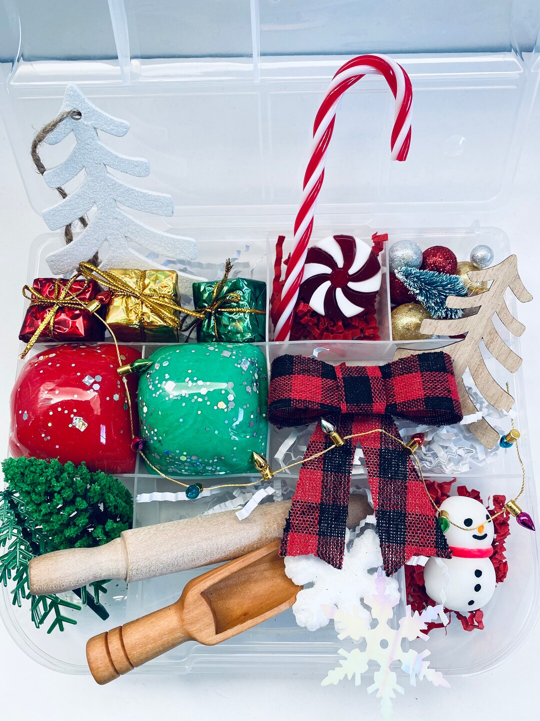 Christmas Sensory Kit, Holiday Sensory Play, Kids Busy Box, Kids ...