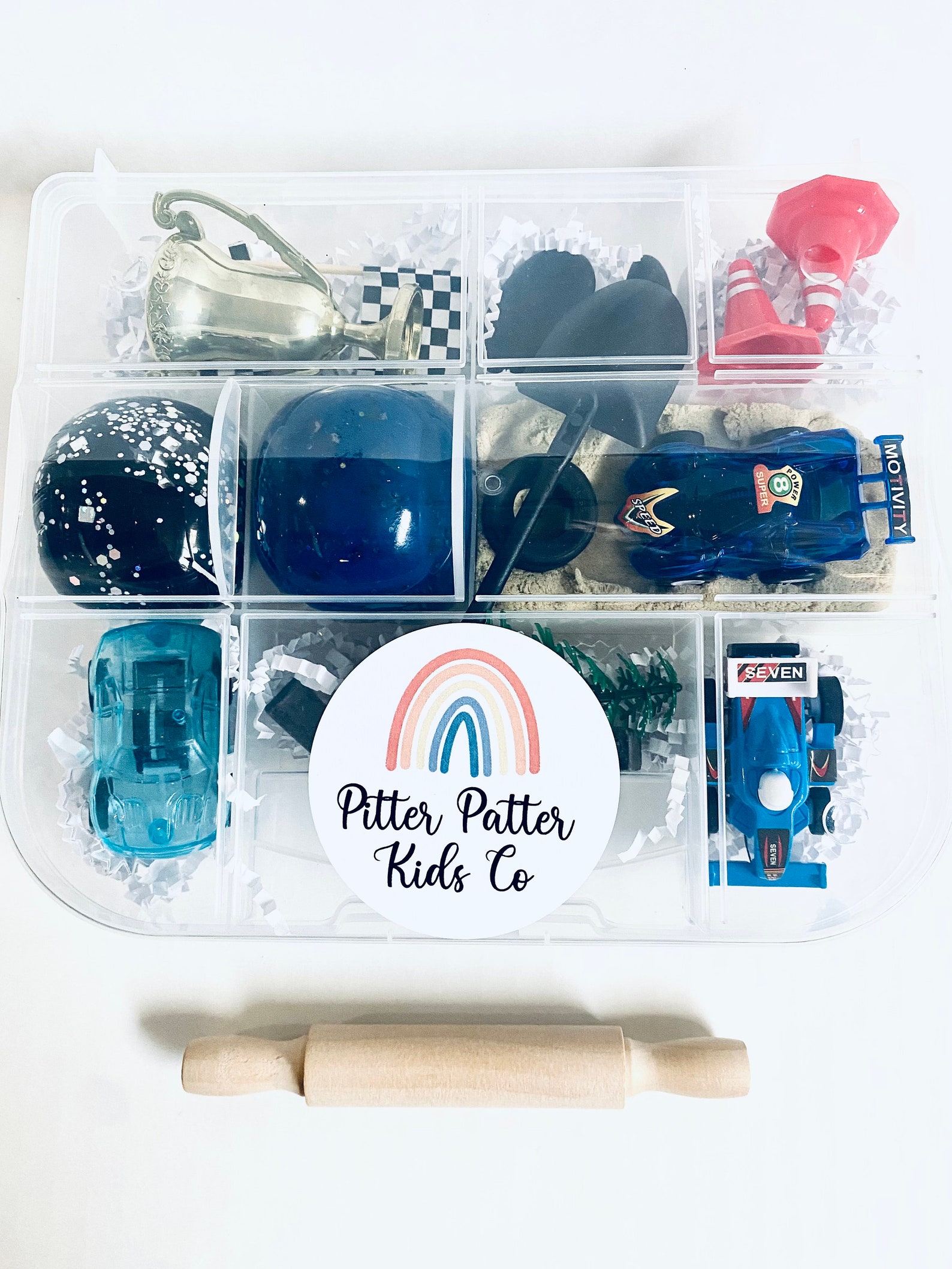 Race Car Sensory Play Kit Sensory Box Gift for Boy Boy - Etsy