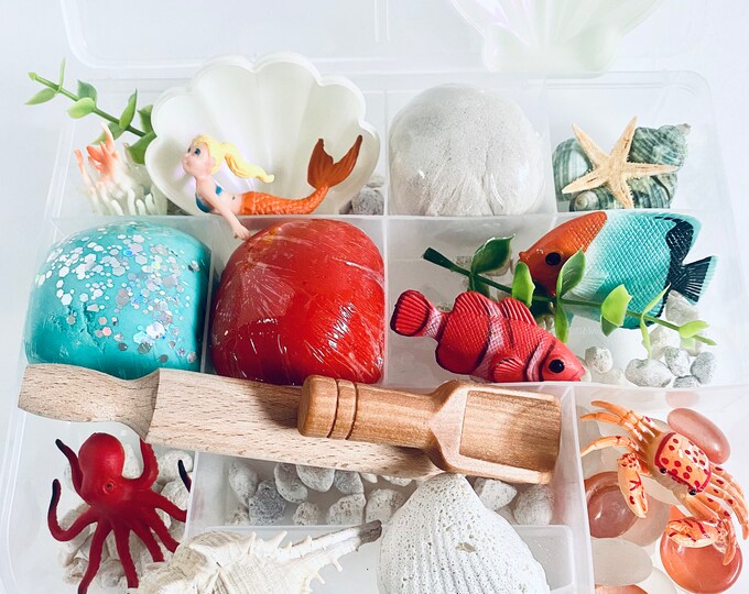 Dreaming of the Sea Sensory Kit, Sensory Play, Ocean Sensory Kit, Kids ...