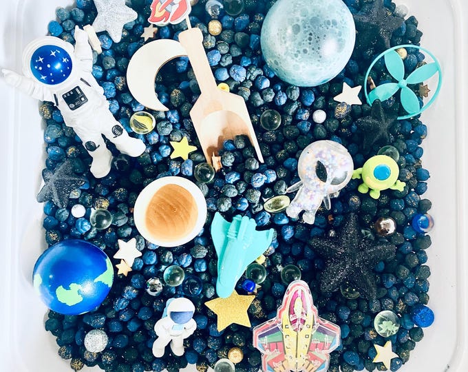 Outer Space Sensory Kit, Astronaut Sensory Bin, Space Sensory Bin - Etsy