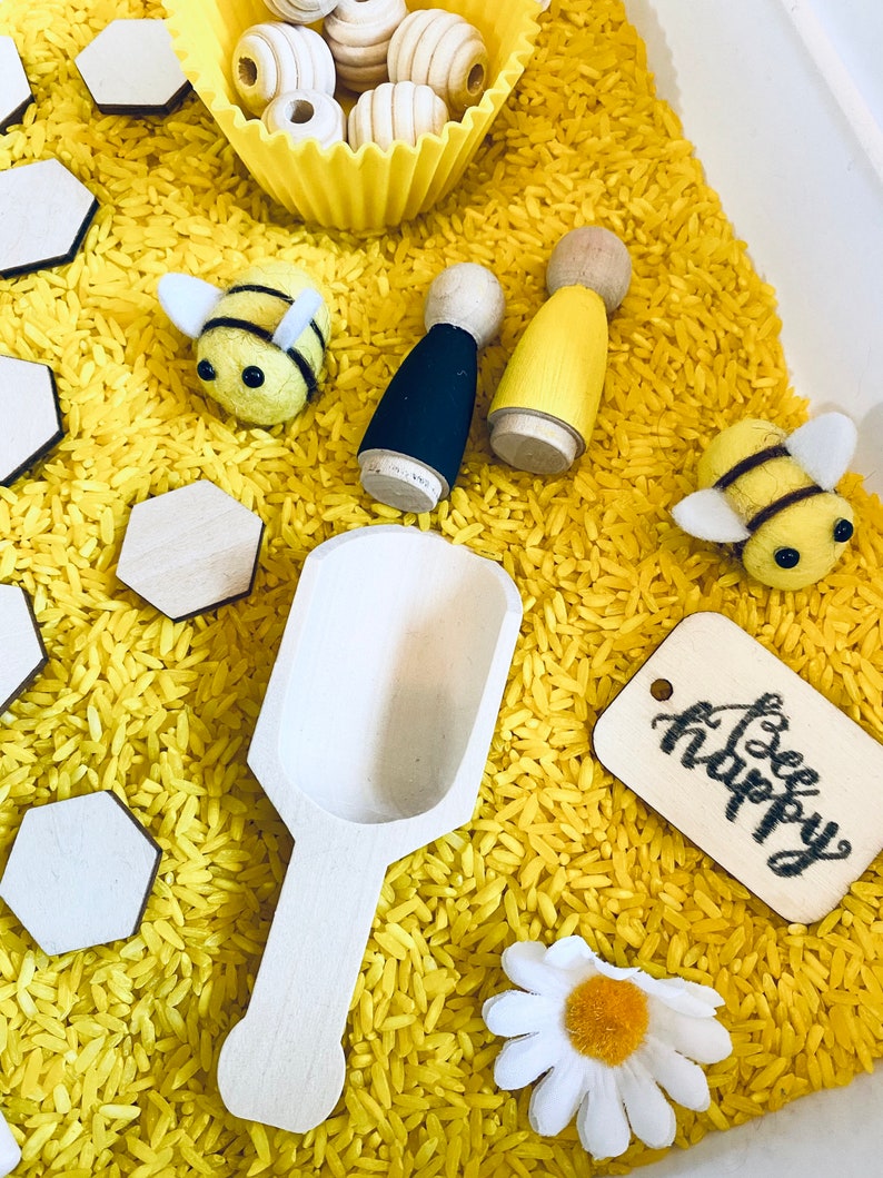 Busy Bee Sensory Kit Kids Busy Box Sensory Bin | Etsy