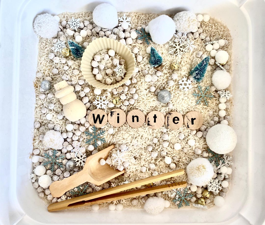 Winter Sensory Kit, Winter Sensory Bin, Winter Sensory Play, Kids ...