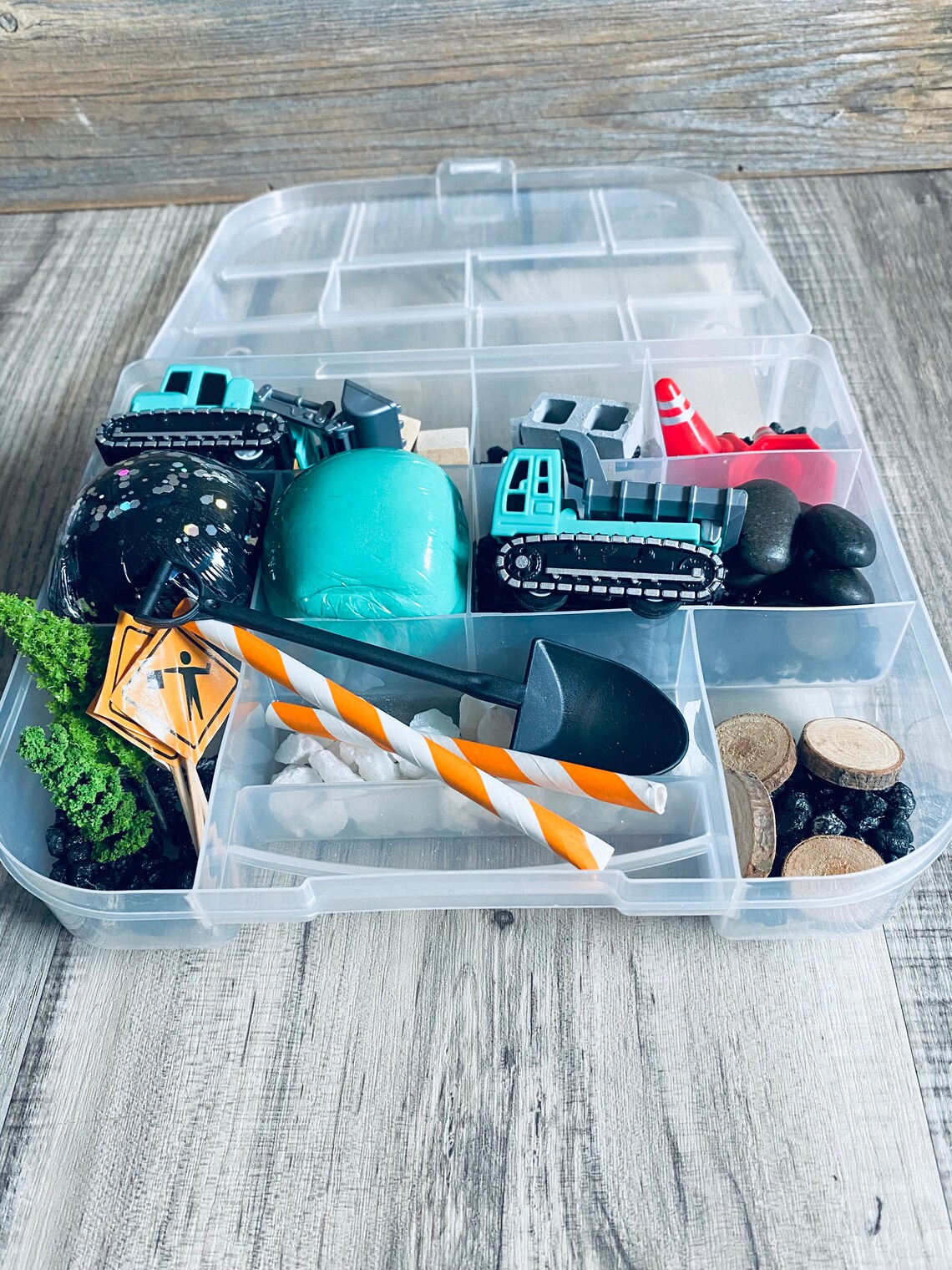 Construction Sensory Play Kit Sensory Box Gift for Boy Boy - Etsy