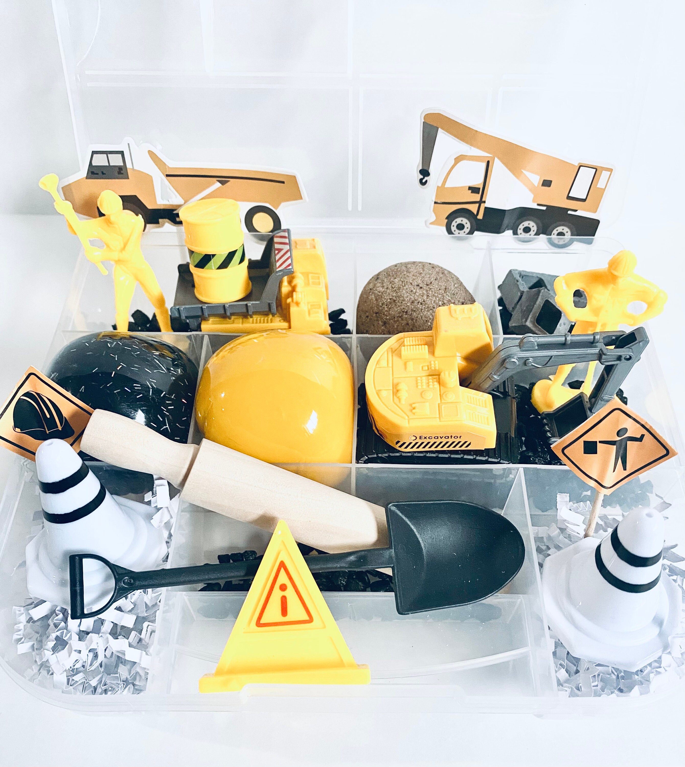 Construction Sensory Play Kit, Sensory Box, Gift for Boy, Boy Gift ...