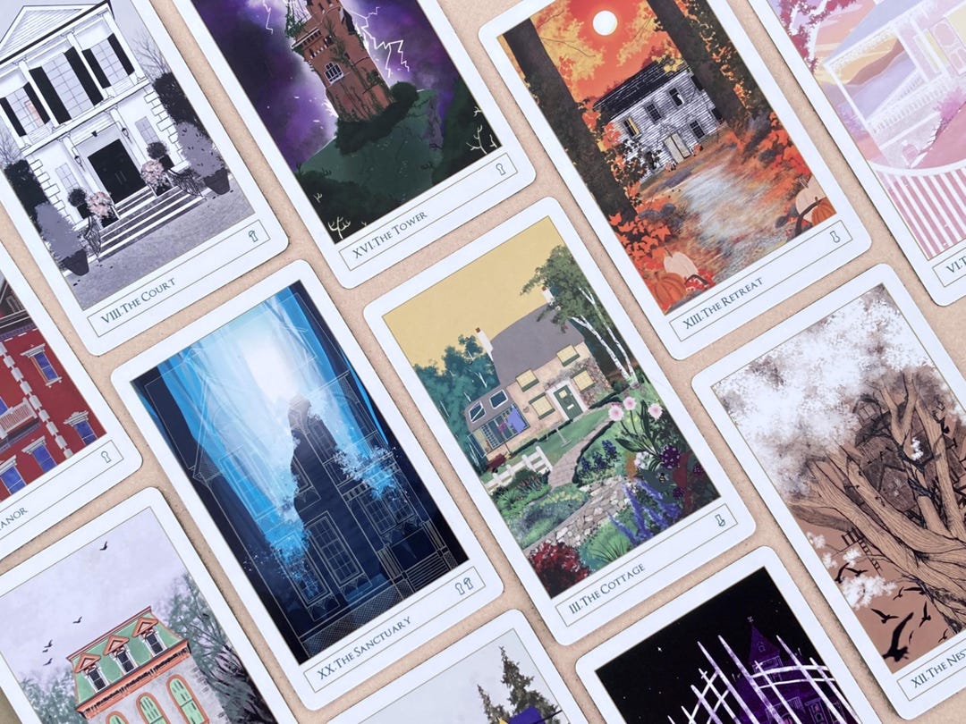 House Oracle Deck: 36 Card Deck With Guidebook - Etsy