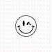Winking Smiley Face SVG Smiley Svg Wink Face Svg Emoji Svg Svg Files ...