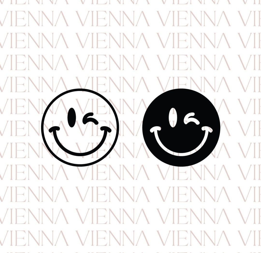 Winking Smiley Face SVG | Smiley Svg | Wink Face Svg | Emoji Svg | Svg ...