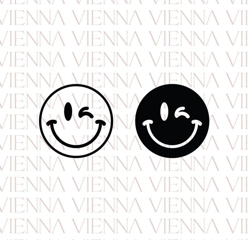 Winking Smiley Face SVG | Smiley Svg | Wink Face Svg | Emoji Svg | Svg ...