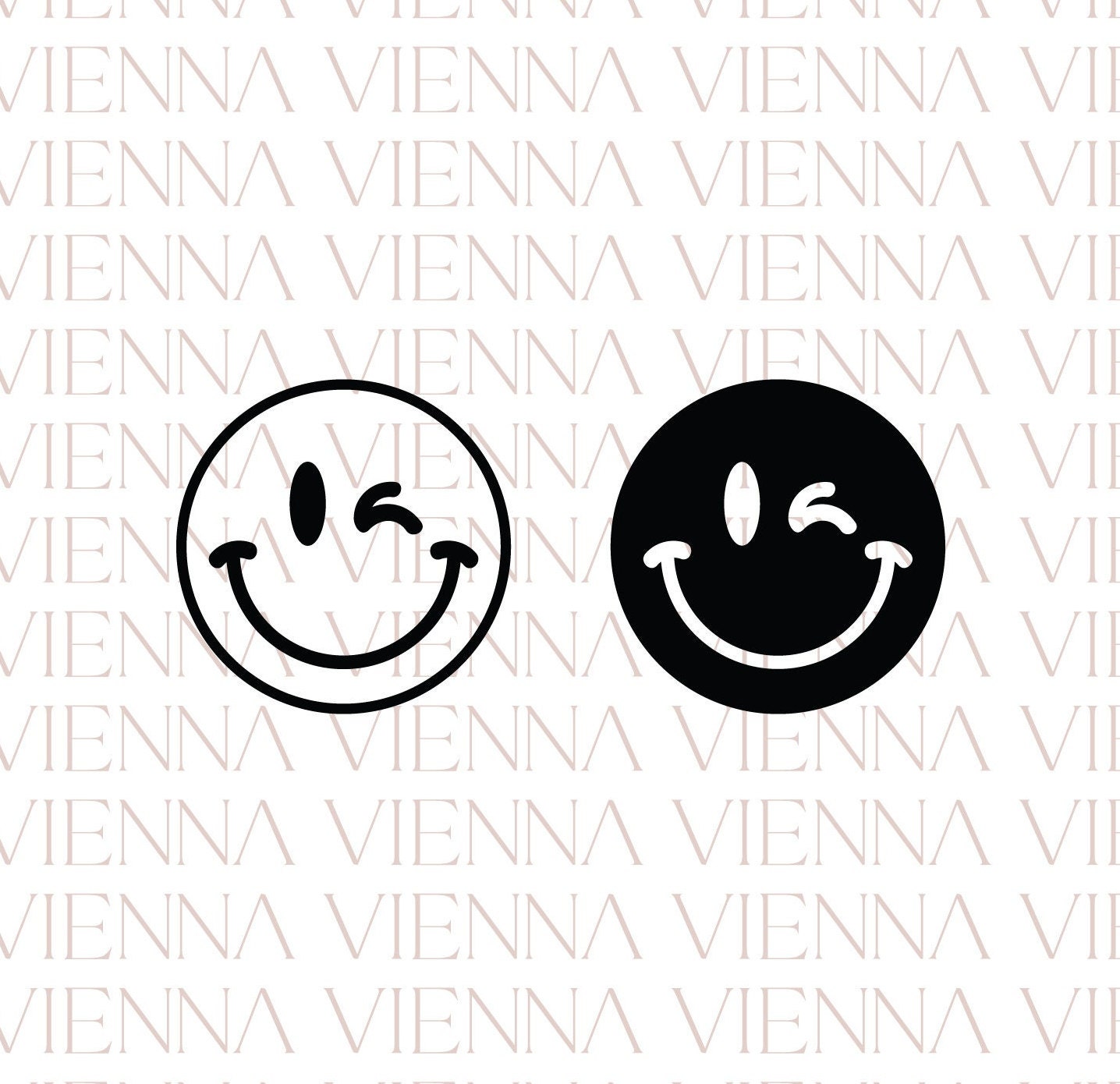 Winking Smiley Face SVG | Smiley Svg | Wink Face Svg | Emoji Svg | Svg ...