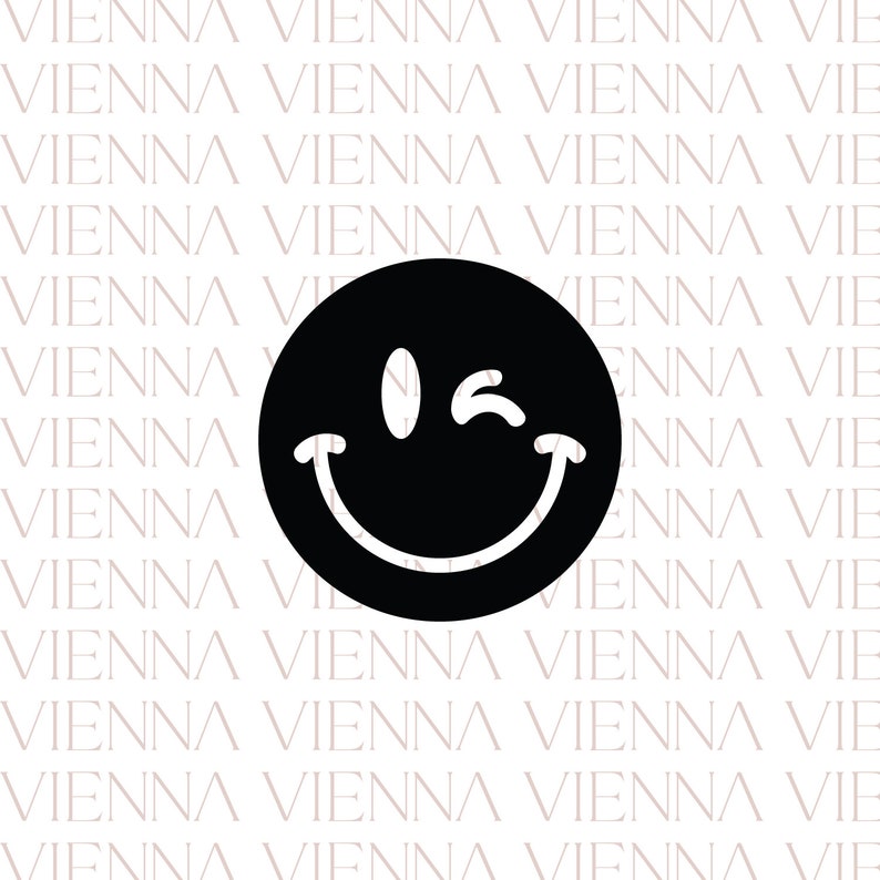 Winking Smiley Face SVG | Smiley Svg | Wink Face Svg | Emoji Svg | Svg ...