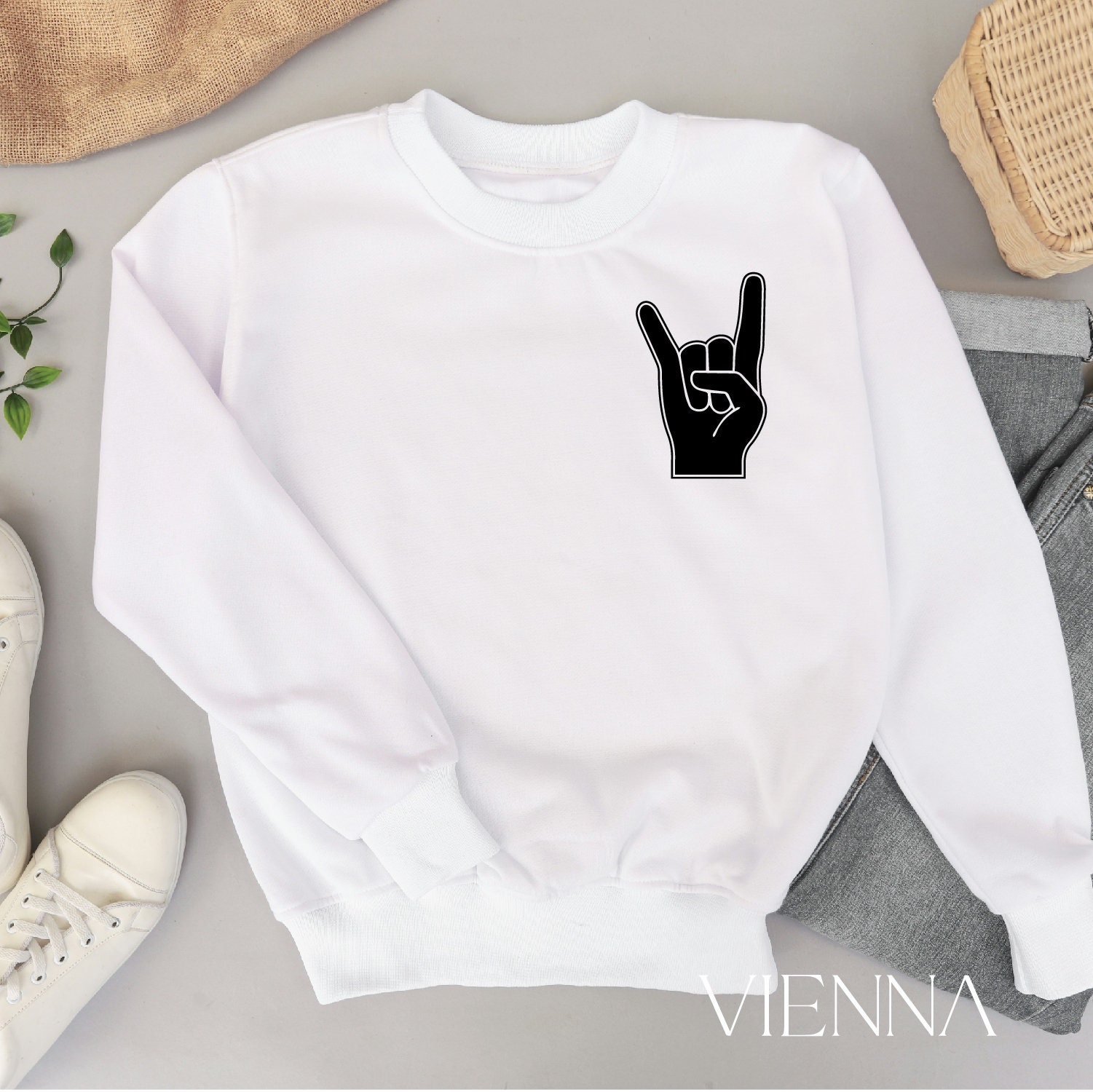 Hand Sign Bundle SVG Rock on Sign Svg I Love You Sign Svg Hand Svg Svg ...