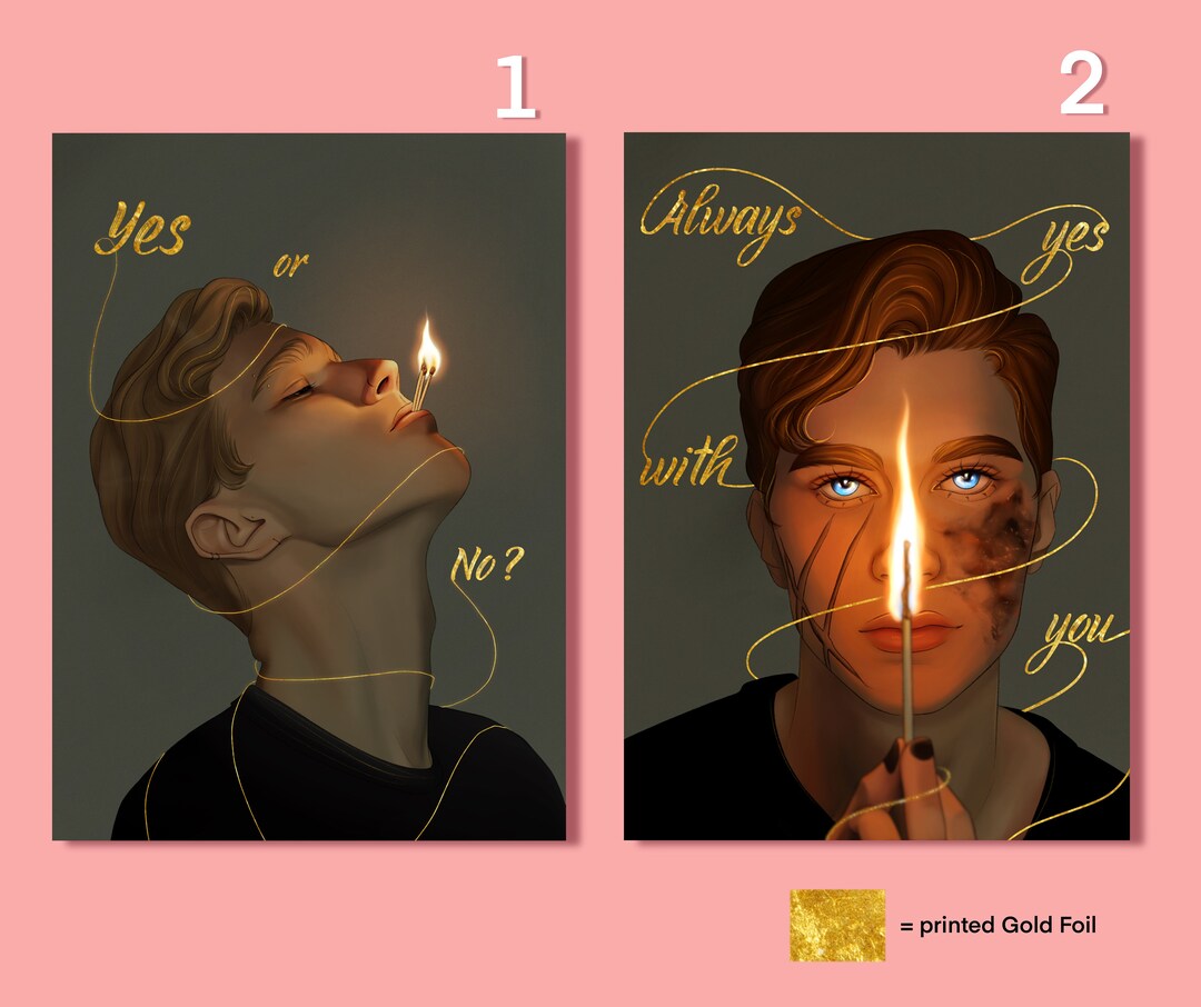 AFTG Andreil Foil Print - Etsy