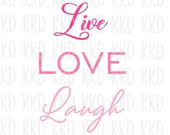 Sign SVG Live the Life You Love Love the Life You Live - Etsy
