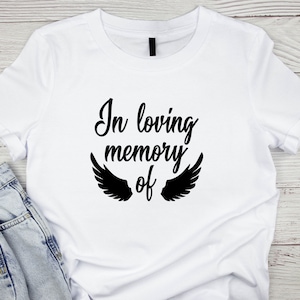 In Loving Memory SVG, Memorial Quote, Funeral SVG, Cricut Silhouette ...