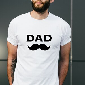 Dad Moustache SVG, Dad With Mustache Svg, Father's Day Svg, Dad Sign ...