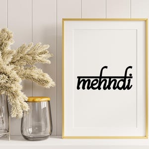Mehndi SVG Henna Design Cricut Silhouette Cut File Digital Download - Etsy