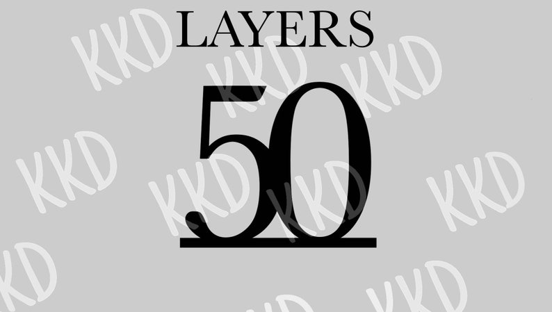 50 SVG 50th Birthday Sign SVG 50 Sign SVG 50 Cake Topper - Etsy