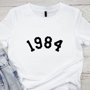 1984 SVG, 1984 Sign, Cricut Cut Files, Instant Download - Etsy