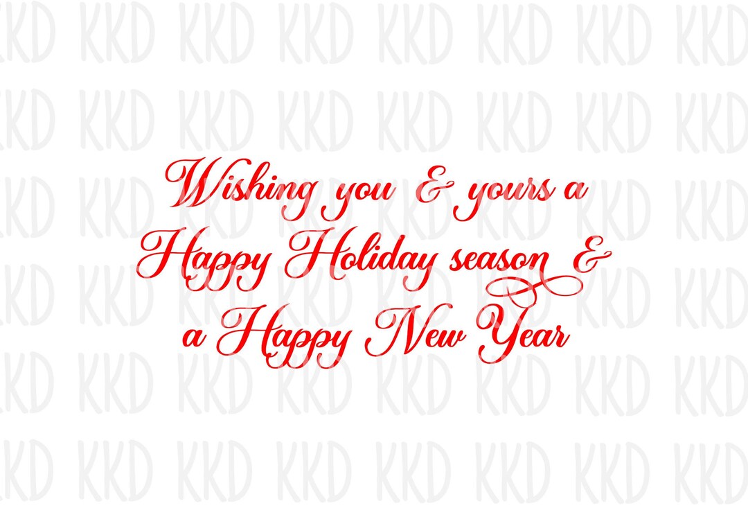 Happy Holidays SVG, Holiday Season Svg, Christmas Svg, New Year Svg ...