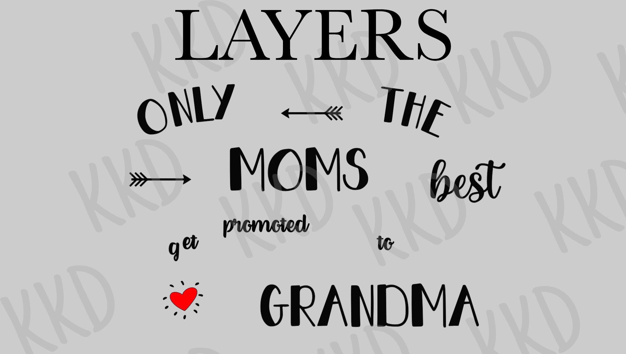 Only The Best Moms Get Promoted To Grandma Svg Pregnancy Etsy