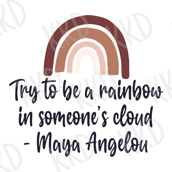 Maya Angelou Quote - Etsy