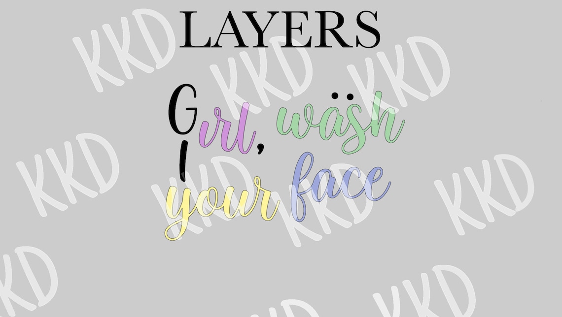 Girl Wash Your Face SVG Makeup SVG Skincare SVG Makeup - Etsy