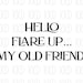 Hello Flare up SVG Flare up Quote Endometriosis SVG Chronic - Etsy