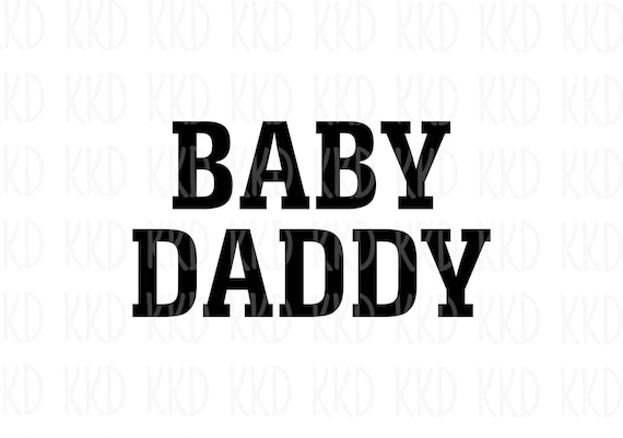 Baby Daddy SVG New Dad SVG Baby Announcement SVG Pregnancy | Etsy