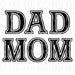Mom Dad SVG, Mother Father SVG, Mommy and Daddy Cursive Font SVG ...