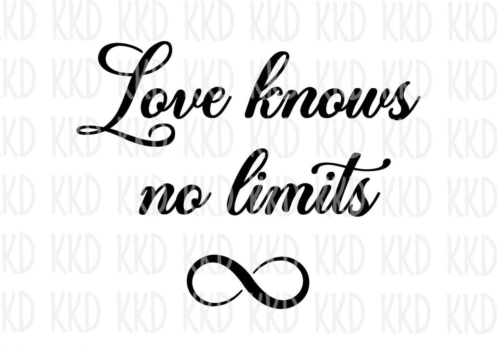 Love Knows No Limits SVG Love Quote SVG Love Clipart Cricut - Etsy UK