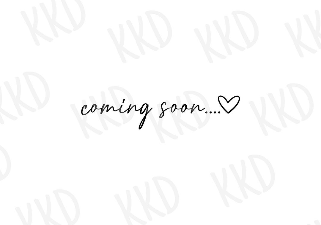 Pregnancy Announcement SVG Clipart: Coming Soon, Cricut and Silhouette ...