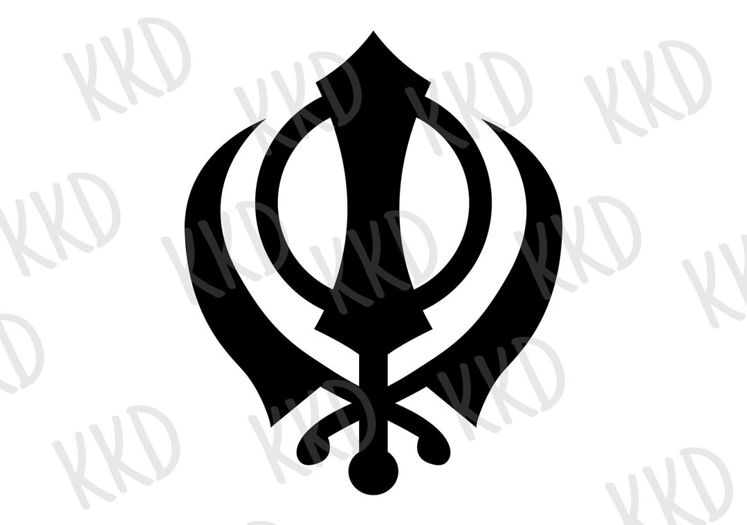 Khanda SVG, Sikh SVG, Sikhi SVG, Sikh Symbol Svg, Png, Punjabi Svg ...