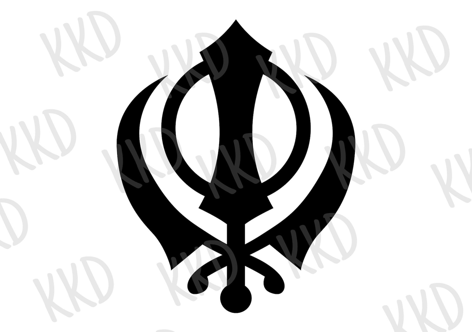 Khanda SVG Sikh SVG Sikhi SVG Sikh Symbol Svg Png Punjabi - Etsy