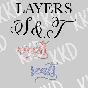 Sweets & Treats SVG: Candy Bar Dessert Table Sign (digital Download) - Etsy