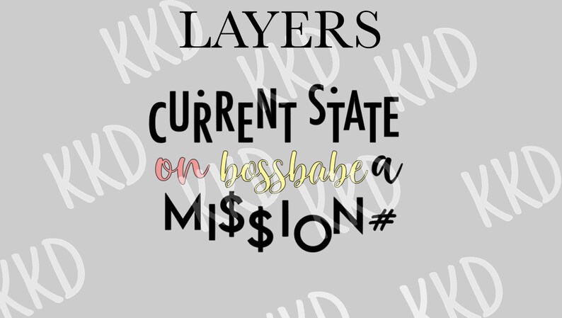 Current State on a Mission SVG Quote SVG Boss Babe SVG - Etsy