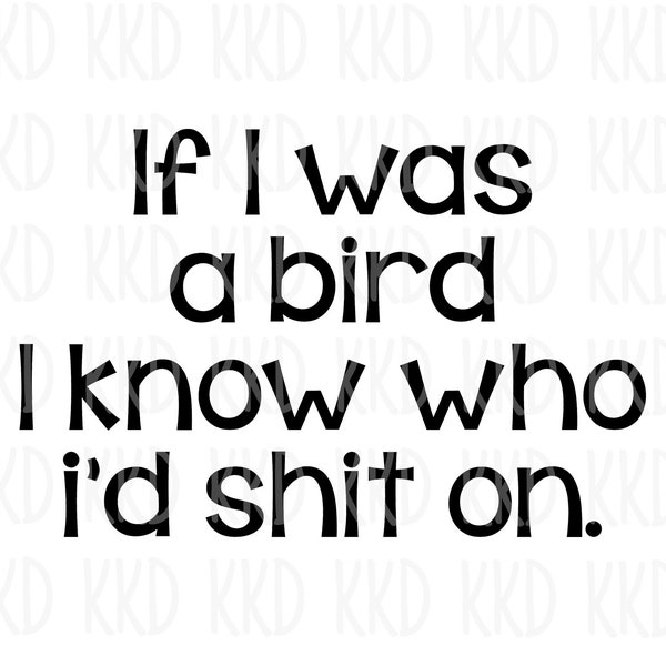 Funny Bird Quote - Etsy