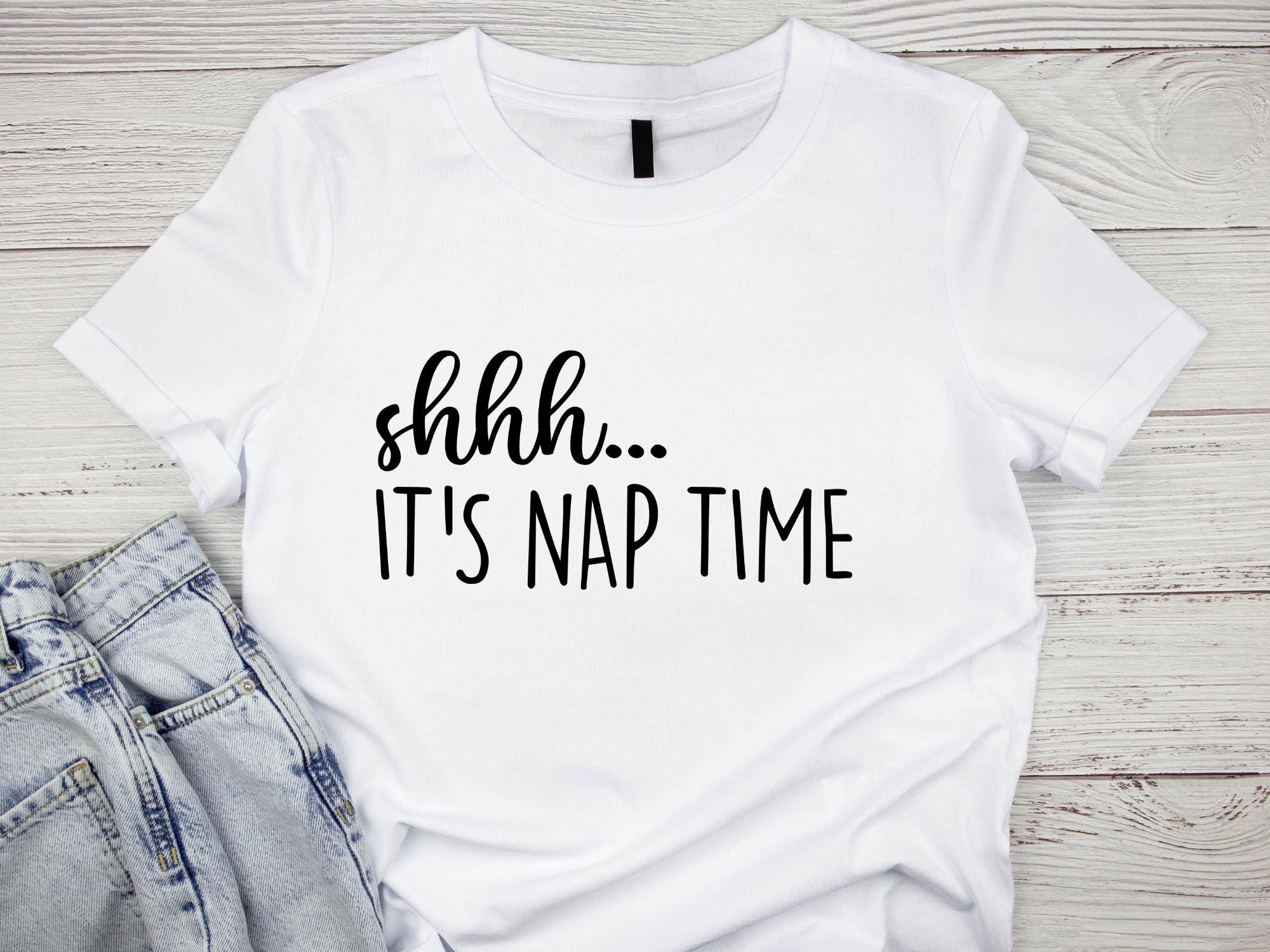 Shhh It's Nap Time SVG: Baby Sleep Quote Cut File (digital Download) - Etsy