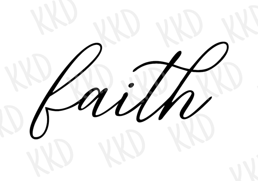 Faith SVG, Faith Sign, Faith PNG, Faith Cross Svg, Cross Svg, Faith ...
