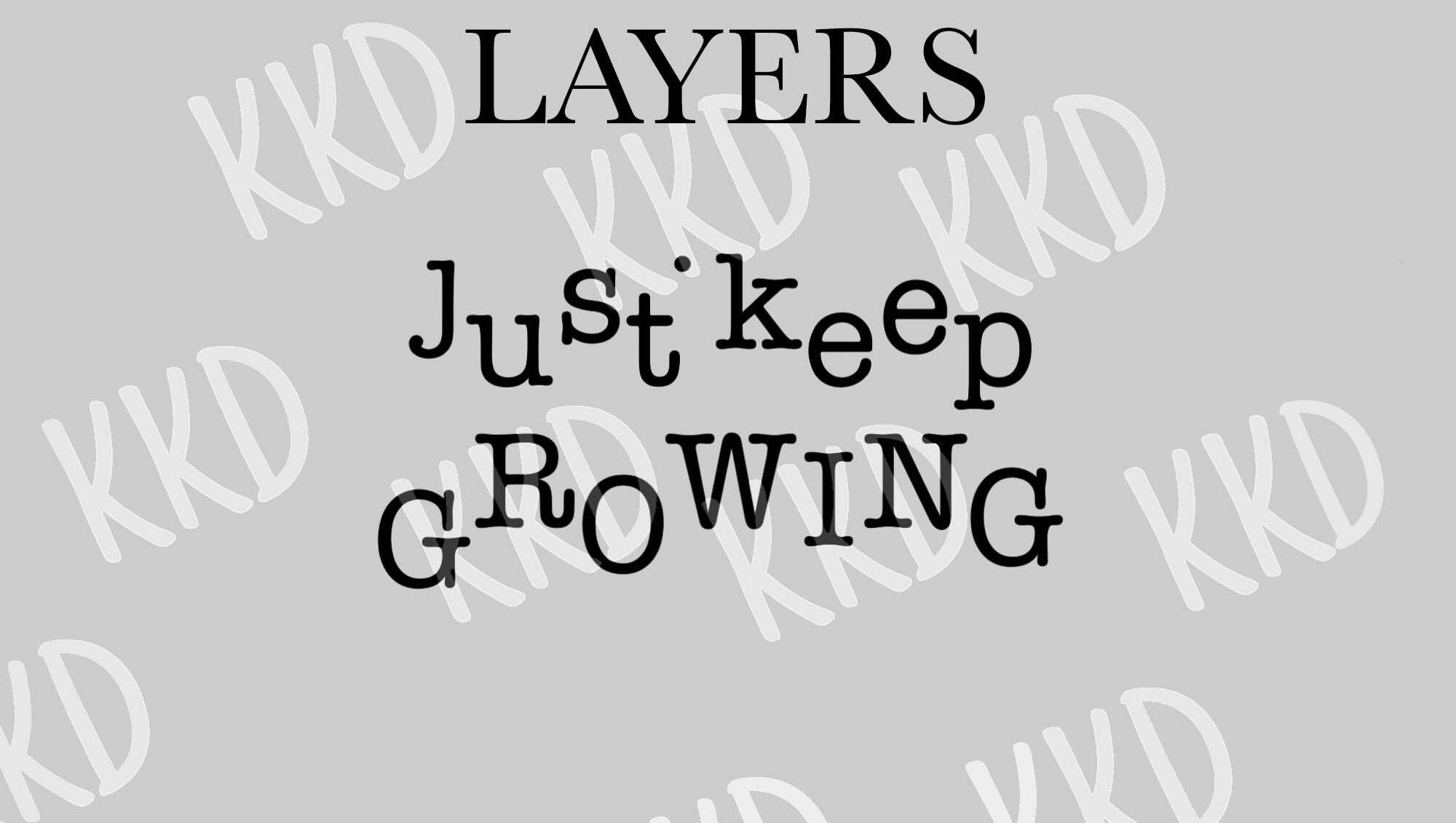 Just Keep Growing SVG Plant SVG Plant Quote Plant Sign - Etsy