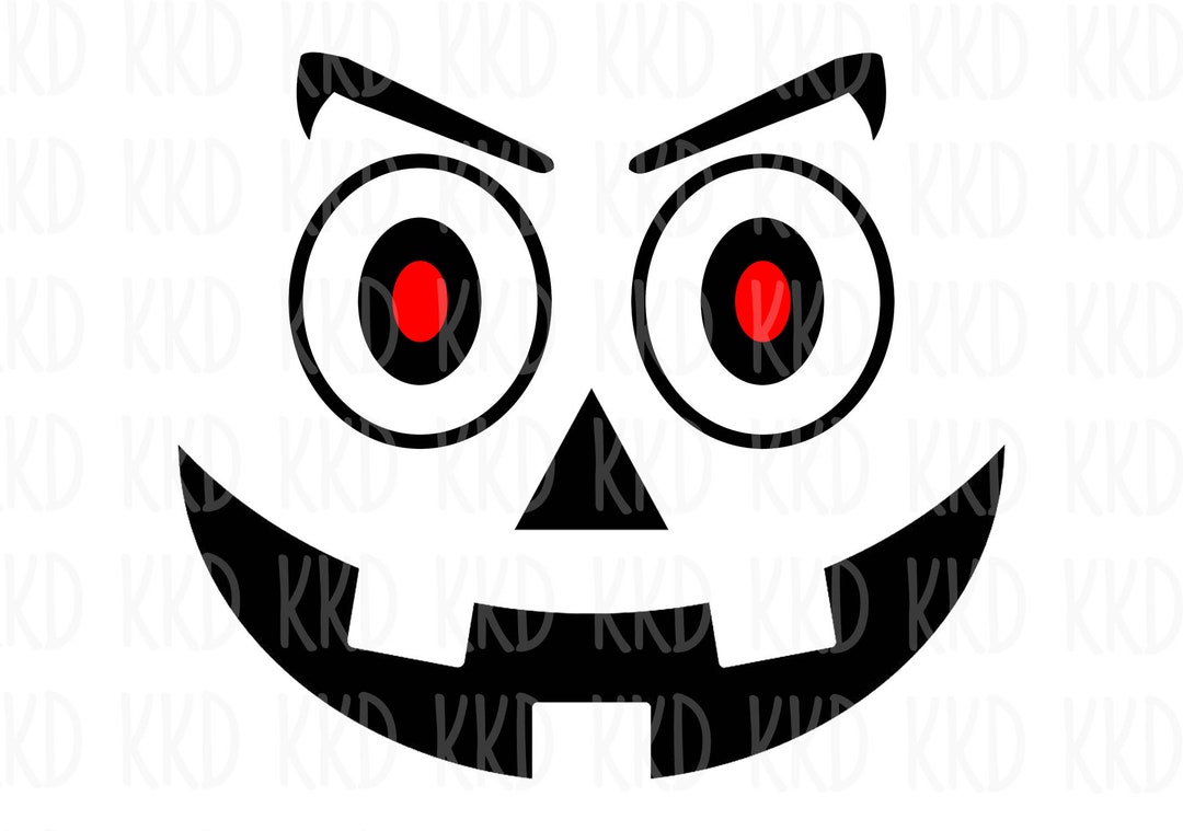 Angry Face SVG Angry Pumpkin SVG Scary Pumpkin SVG - Etsy Canada
