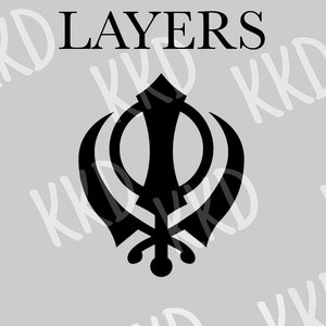 Khanda SVG, Sikh SVG, Sikhi SVG, Sikh Symbol Svg, Png, Punjabi Svg ...