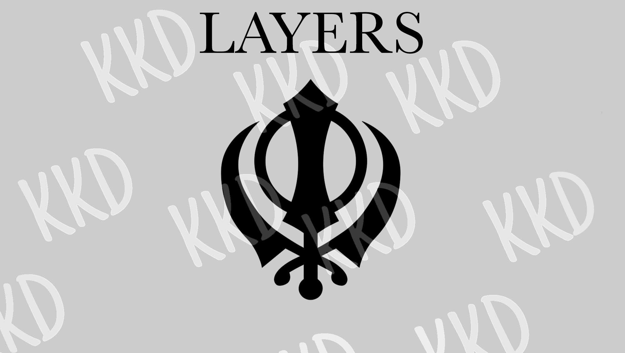 Khanda SVG Sikh SVG Sikhi SVG Sikh Symbol Svg Png Punjabi - Etsy