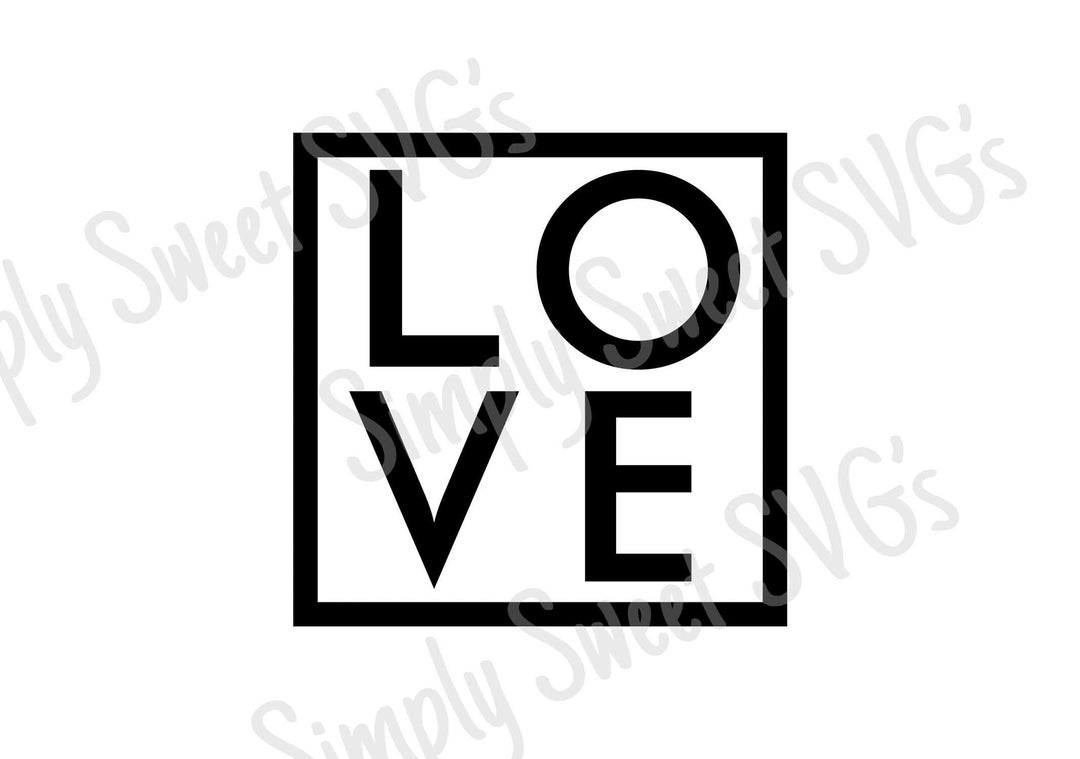 Love SVG, Love Sign, Love Png, Wedding SVG, Valentines Day SVG, Instant ...