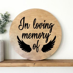 In Loving Memory SVG, Memorial Quote, Funeral SVG, Cricut Silhouette ...