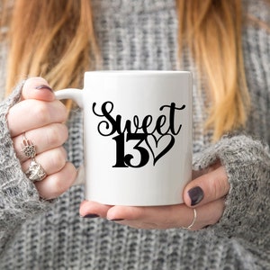 Sweet 13 SVG, 13th Birthday SVG, Official Teenager Svg, Teenager SVG ...