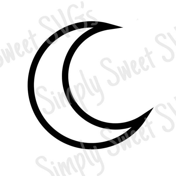 Moon Svg' - Etsy