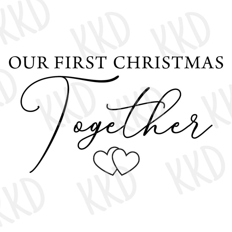 Our First Christmas Svg - Etsy