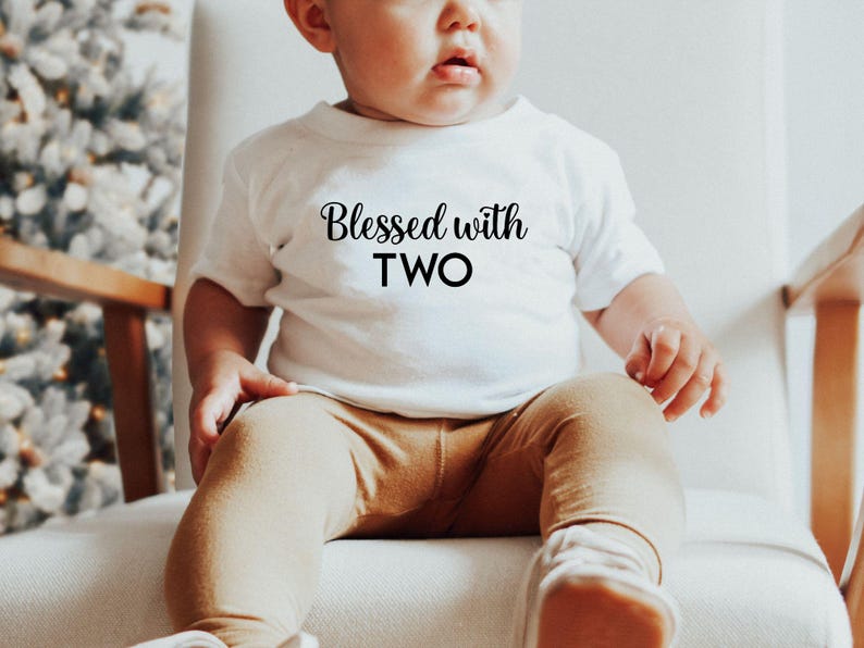 Prayed for One, Blessed With Two SVG - Twin Announcement (digital ...